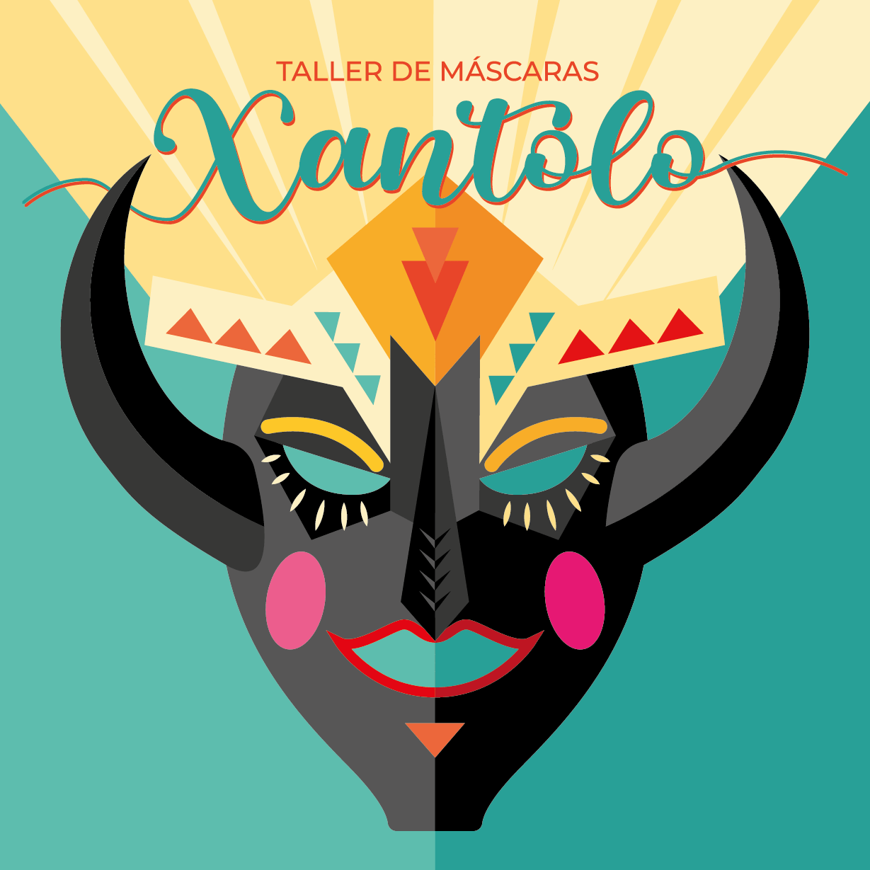 Make your mask to celebrate the Xantolo festival | Iberdrola Mexico